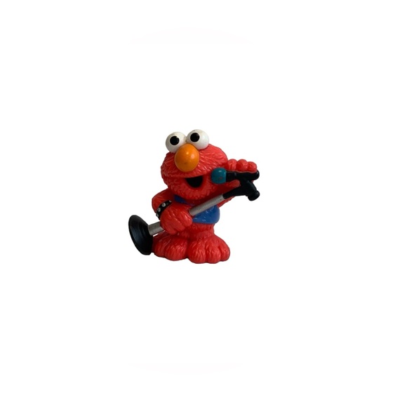 Toys | Hasbro Sesame Street Microphone Rockin Elmo Pvc Figure | Poshmark